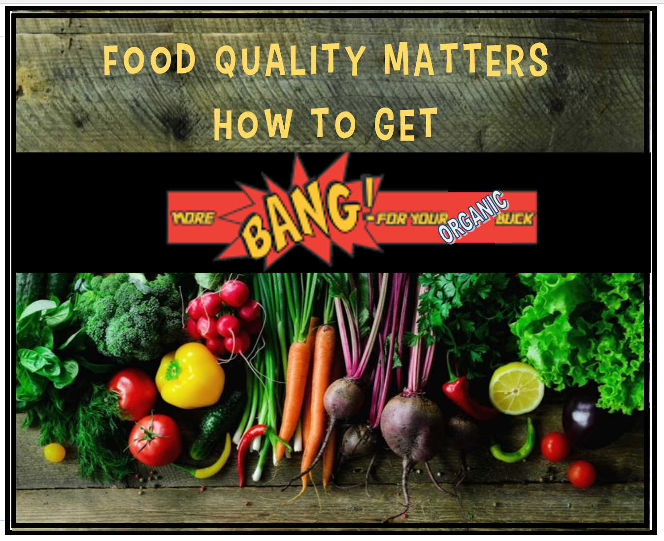 Food Quality Matters, Learn how to harness the power of organic food ...